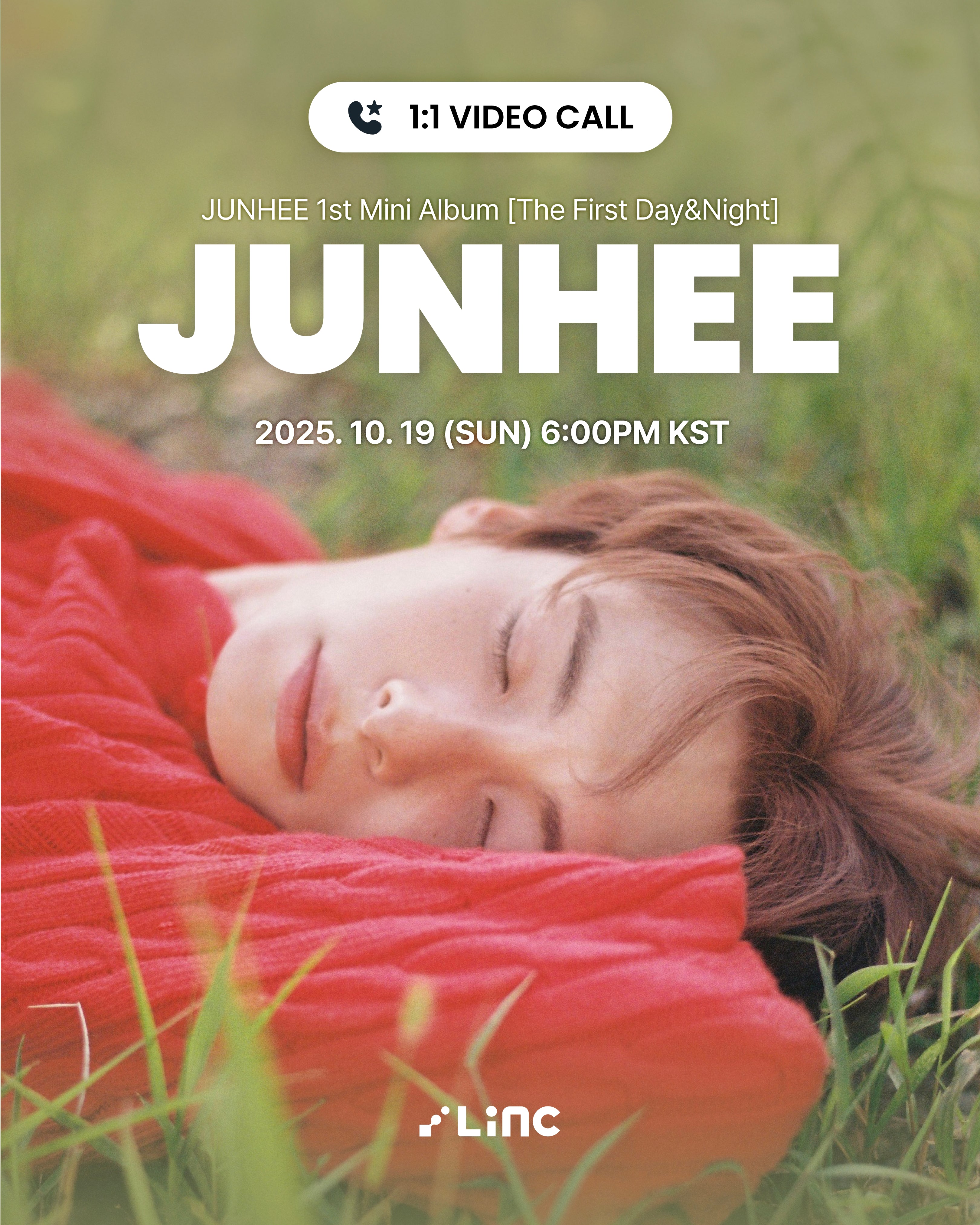 JUNHEE - [The First Day & Night] Video Call Event Vol.3 – LiNC Shop